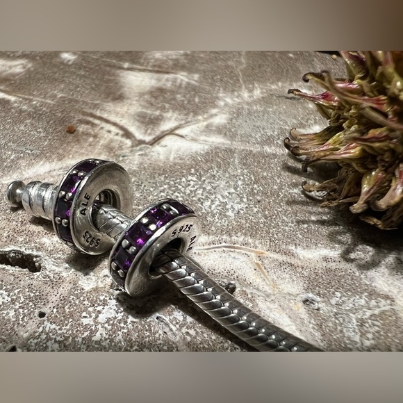 Pandora | Jewelry | Authentic Pandora Set Of 2 Eternity Spacer ...
